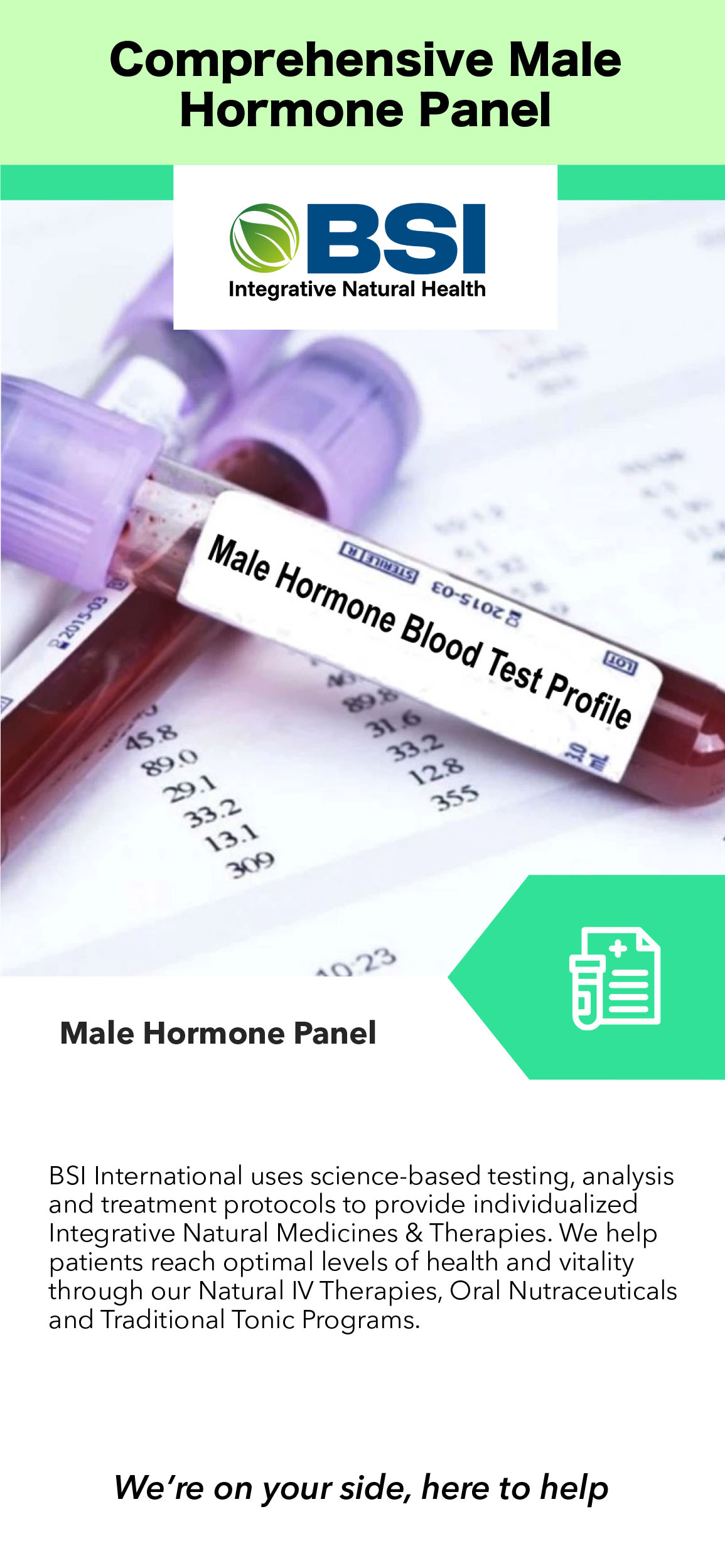 Pemeriksaan Hormon Pria | Klinik BSI International